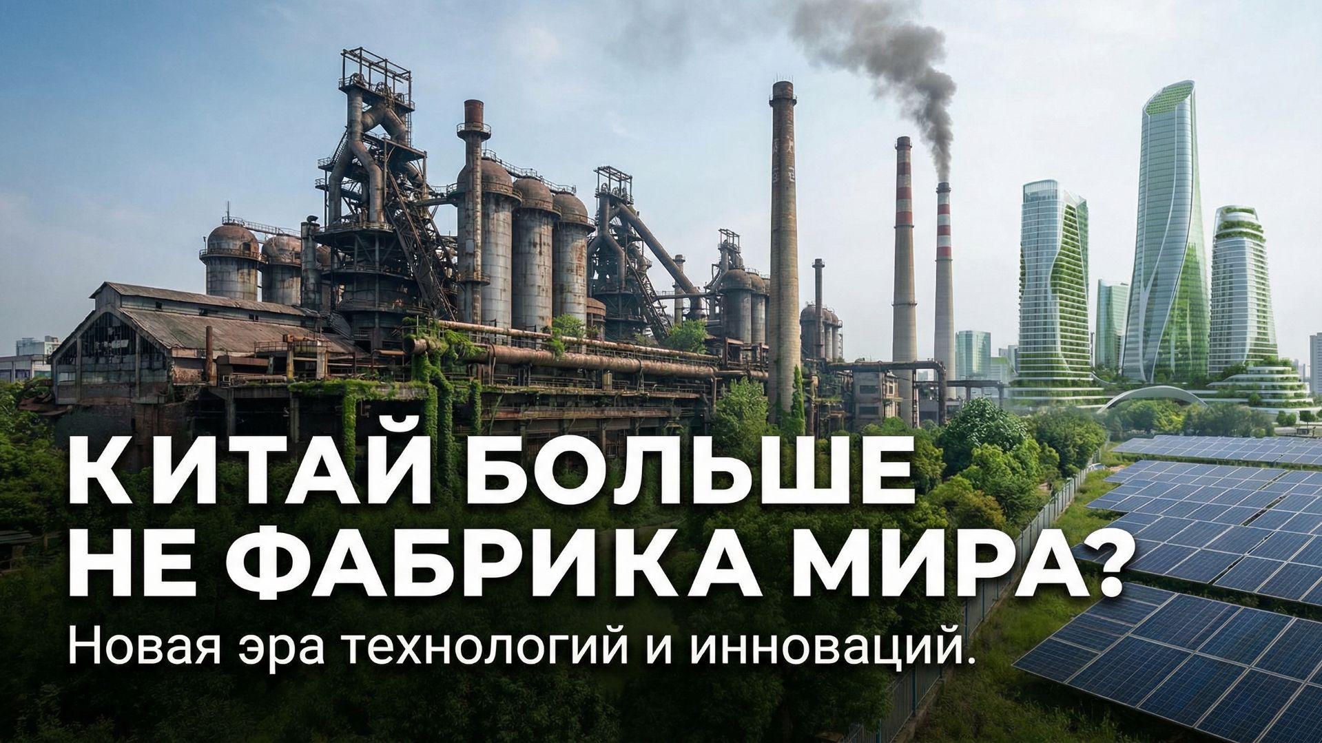 Китай больше не фабрика мира? Что ломается в мировой экономике