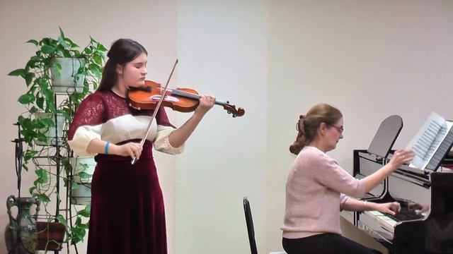 Владимир Ребиков. «Вальс». Исполняет Анна Пидюкова (скрипка)