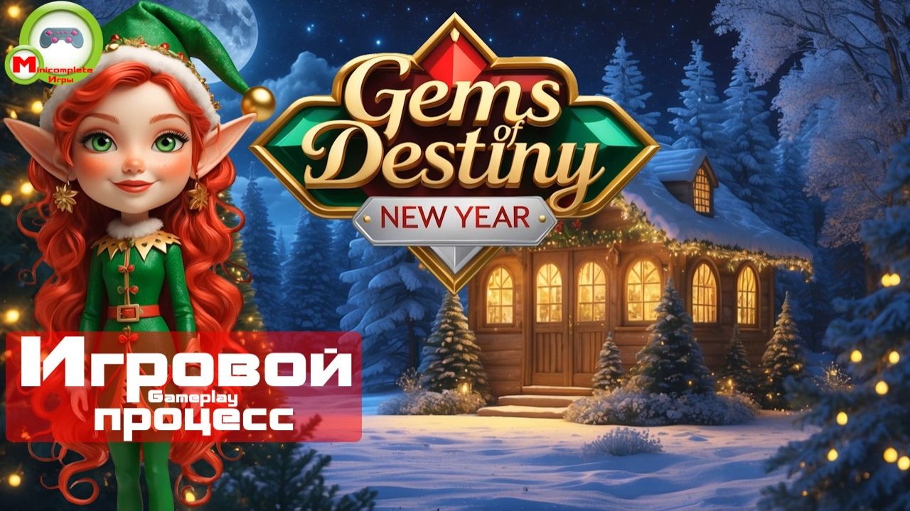 Gems of Destiny: New Year (Игровой процесс\Gameplay)