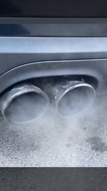 Звук выхлопа без глушителя пассат б6