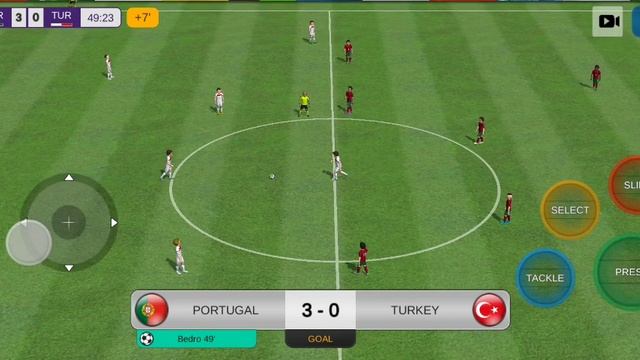 Кфалифиционый матч тур2 Португалия 5:0 Турция