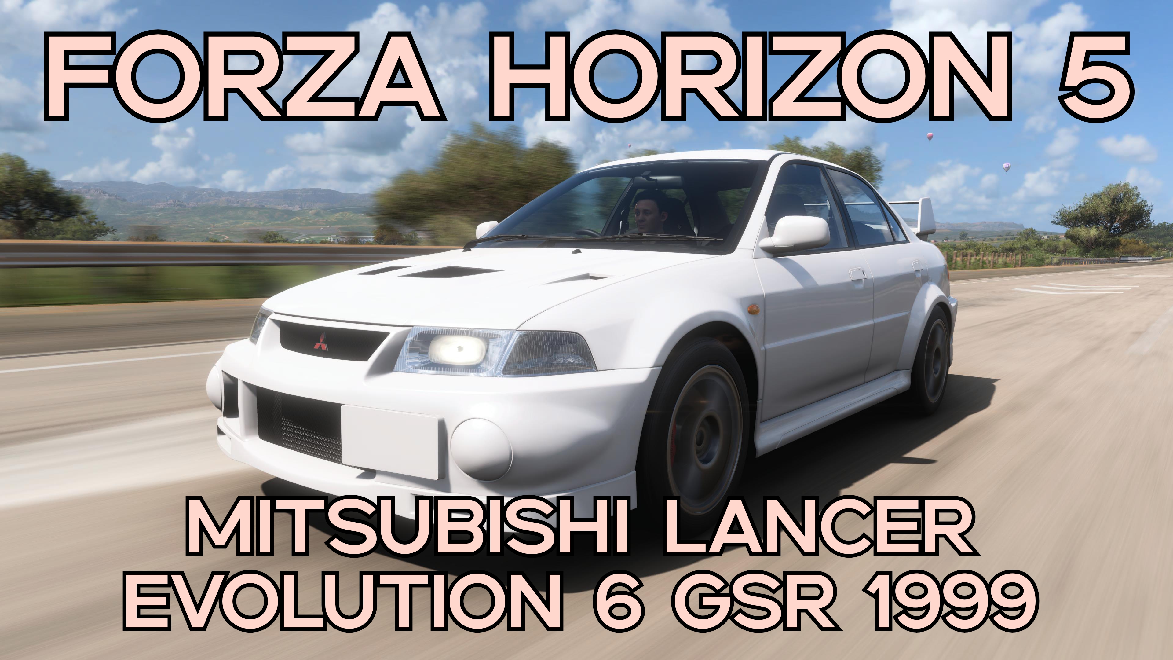Mitsubishi Lancer Evolution 6 GSR 1999 — проверенный чемпион раллийных дорог в мире Forza Horizon 5