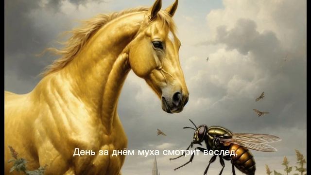 Песня "Муха и золотая лошадь" ЭндиКрафта.