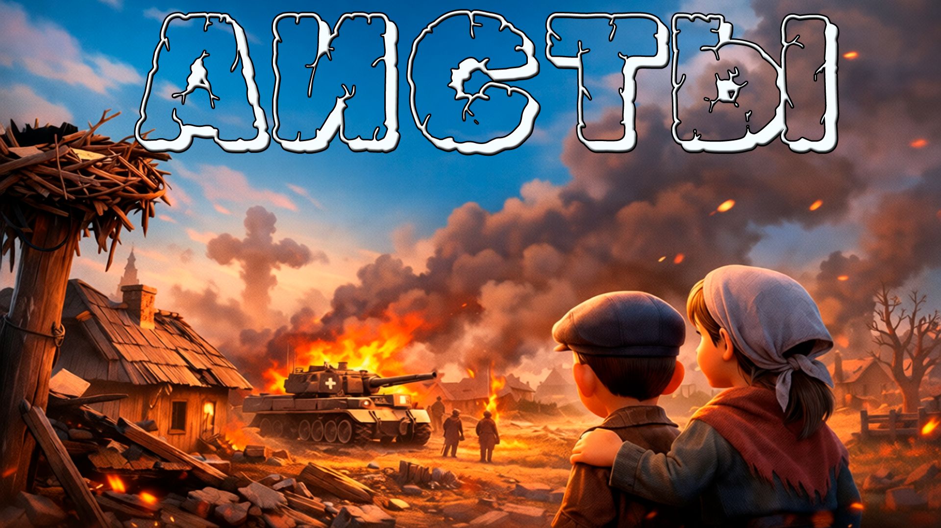 АИСТОВ БОЛЬШЕ НЕТ… Анимация 3D по песне В.С.ВЫСОЦКОГО «АИСТЫ» (STORKS)!