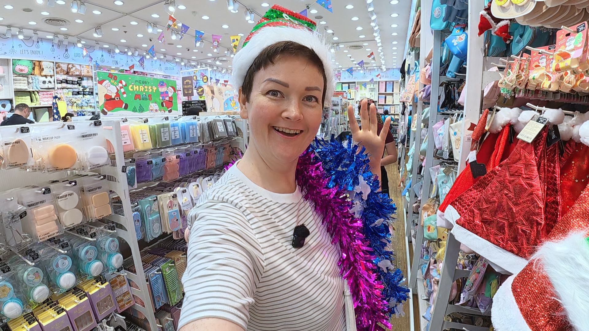 Готовимся к Новому Году в Таиланде! Покупаемся украшения ЁЛКУ, Вован выбрал ПОДАРОК! ШОППИНГ Паттайя