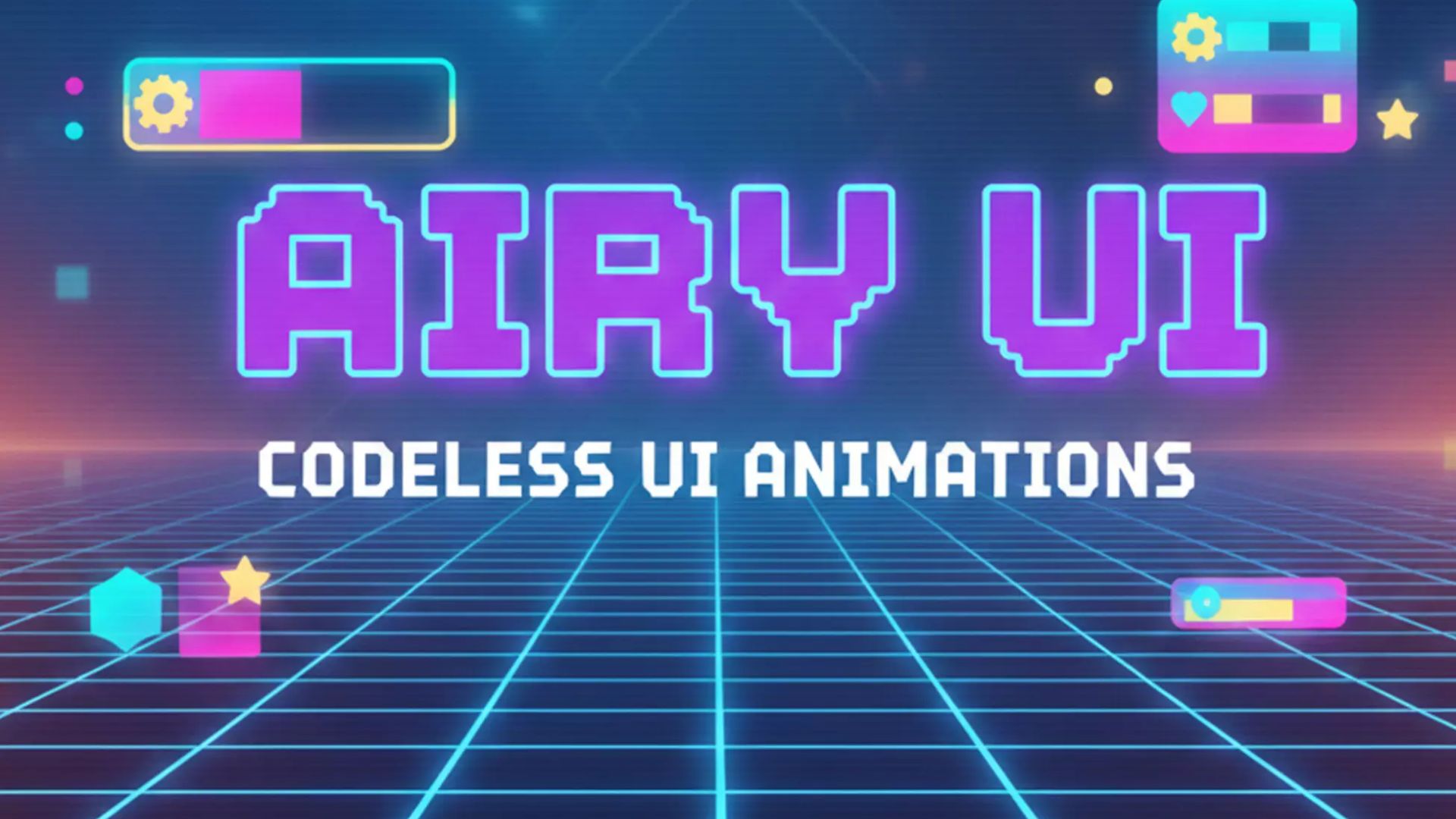 Asset Unity - Airy UI | No Code Animation