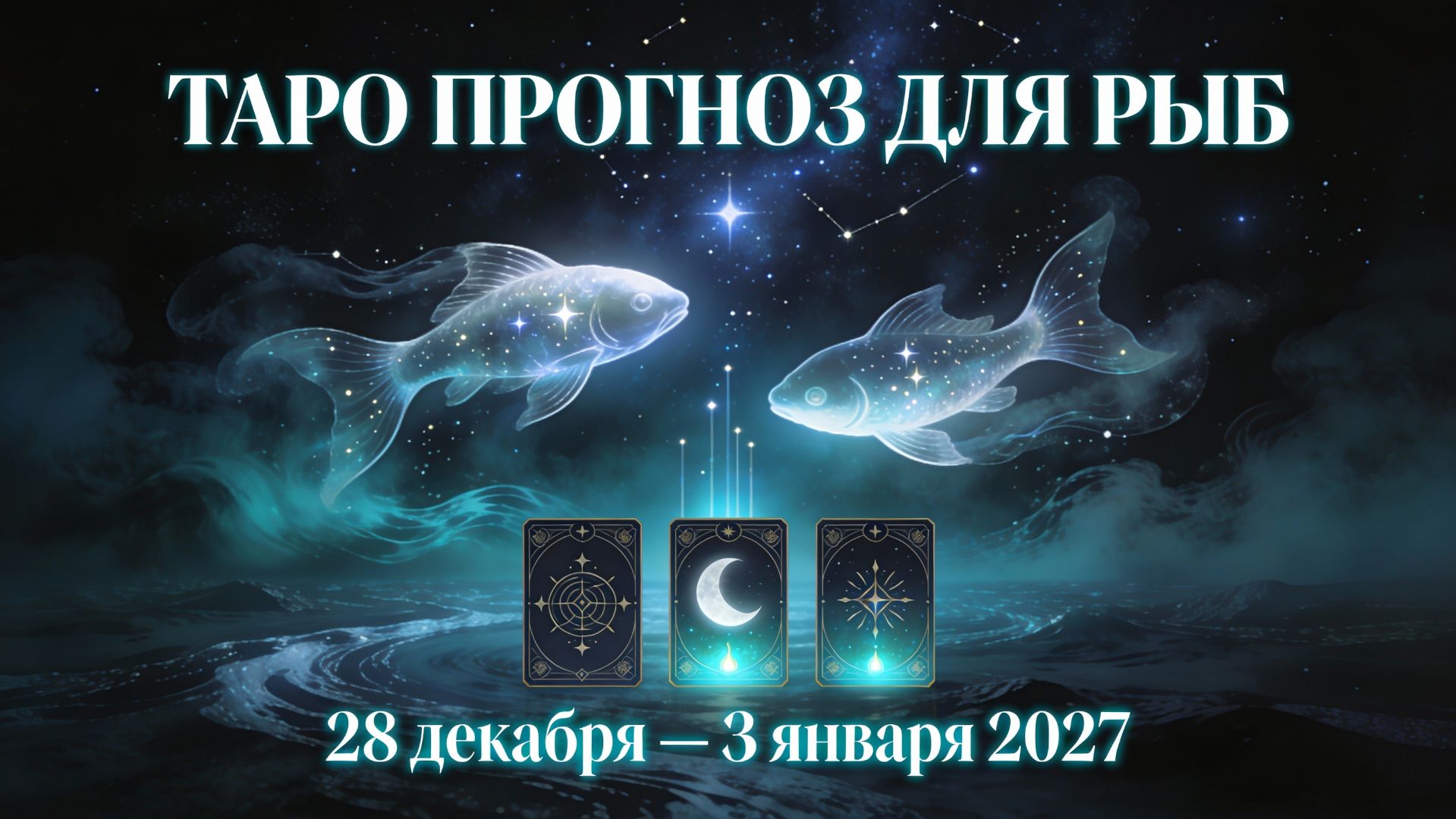 Таро прогноз для Рыб с 28 декабря — 3 января 2027 года 🔮♓✨