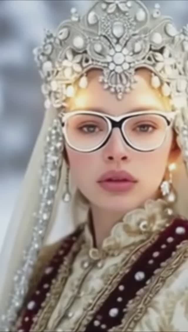 Снегурочка в кокошнике