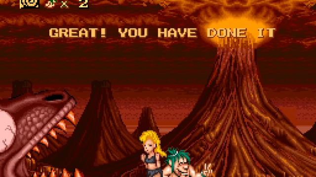 Joe & Mac Caveman Ninja (1991) [SNES] [4K]