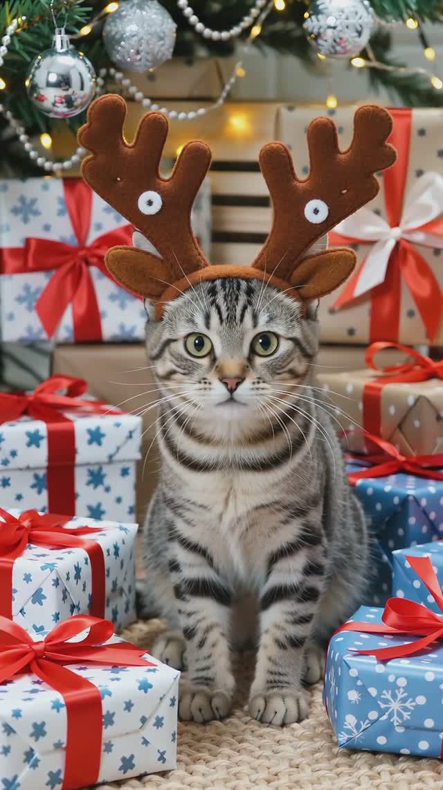 🎅 Рождественские и новогодние поздравления 2026 #10🎄 от CyberDeech! ✨ #Рождество #НовыйГод2026