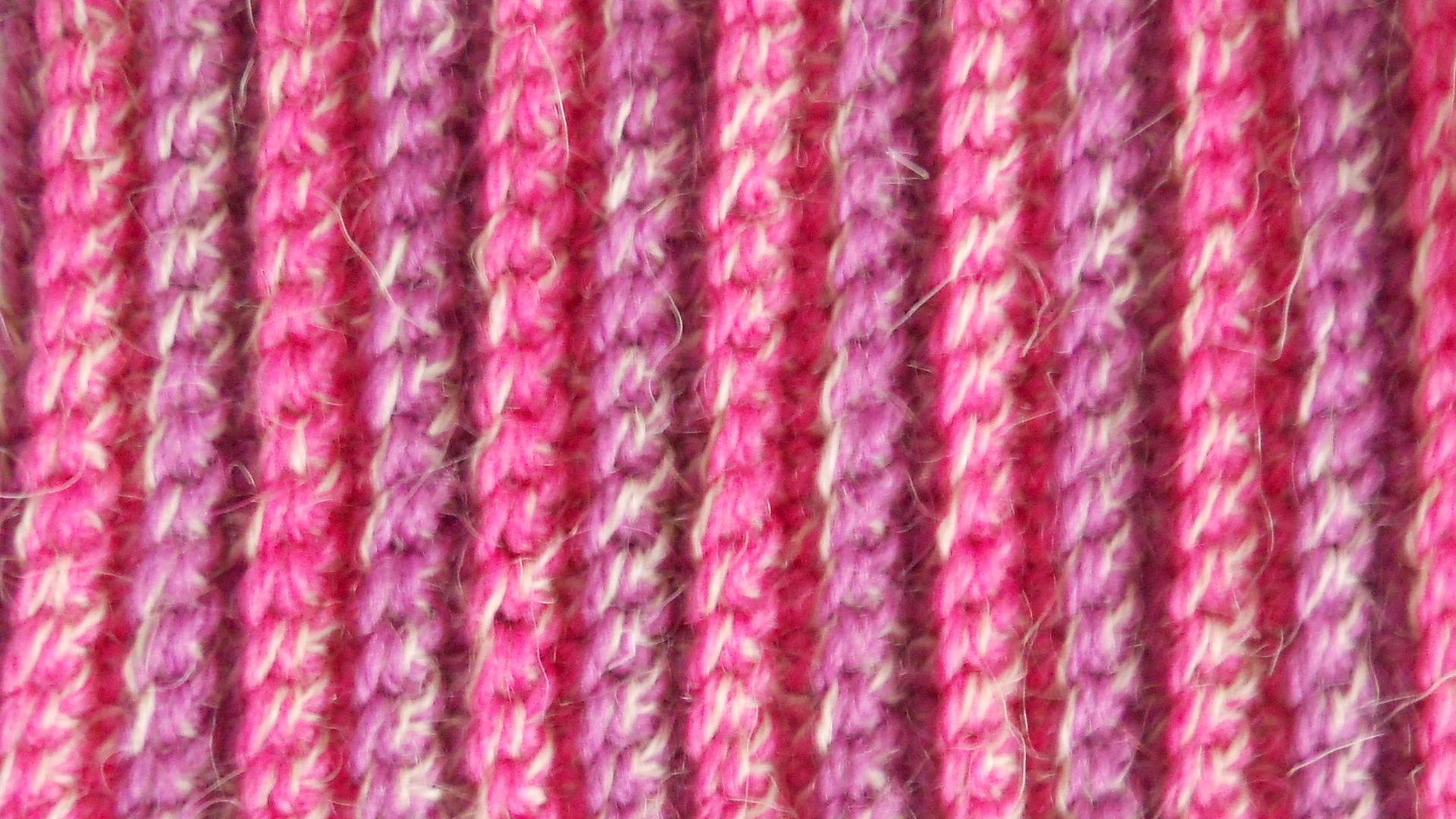 Узор Резинка Полосатая крючком