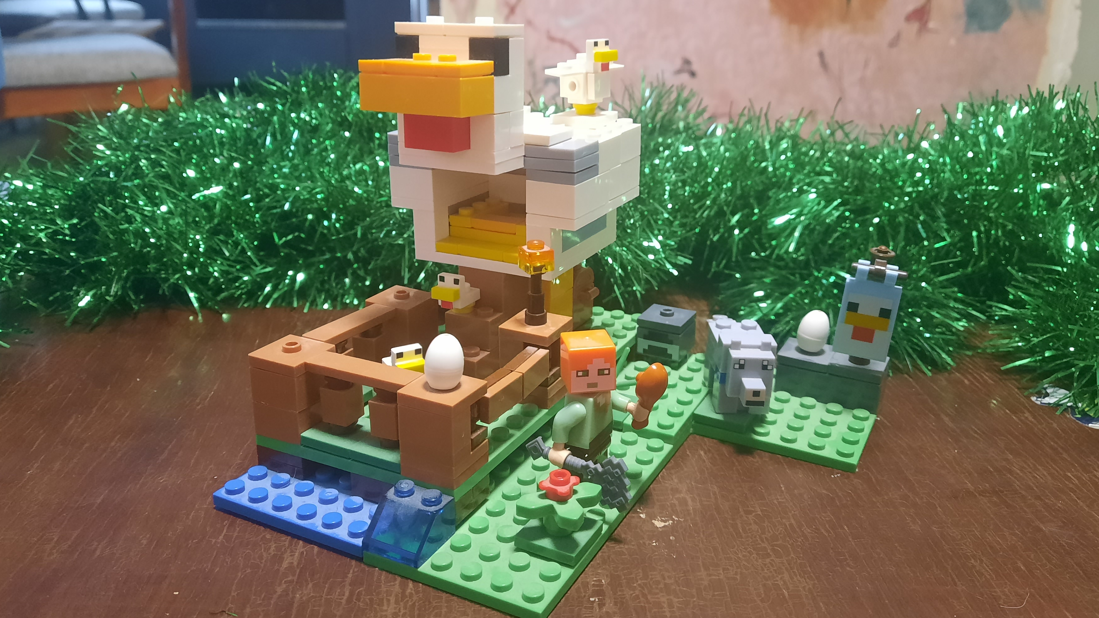 Лего Майнкрафт 21140 ,,Курятник " \ Lego Minecraft 21140 ,,The chicken coop "