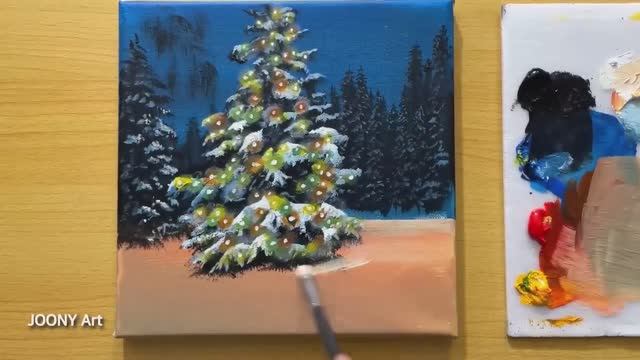 Joony Art: рисуем новогоднюю ёлочку