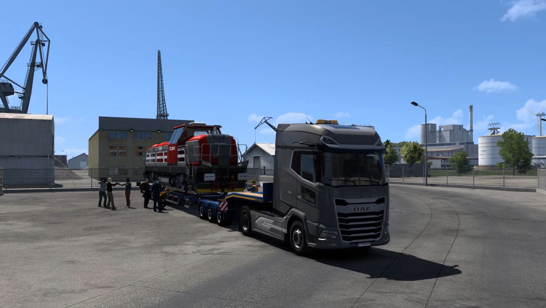 Euro Truck Simulator 2: Тяжелая доставка.