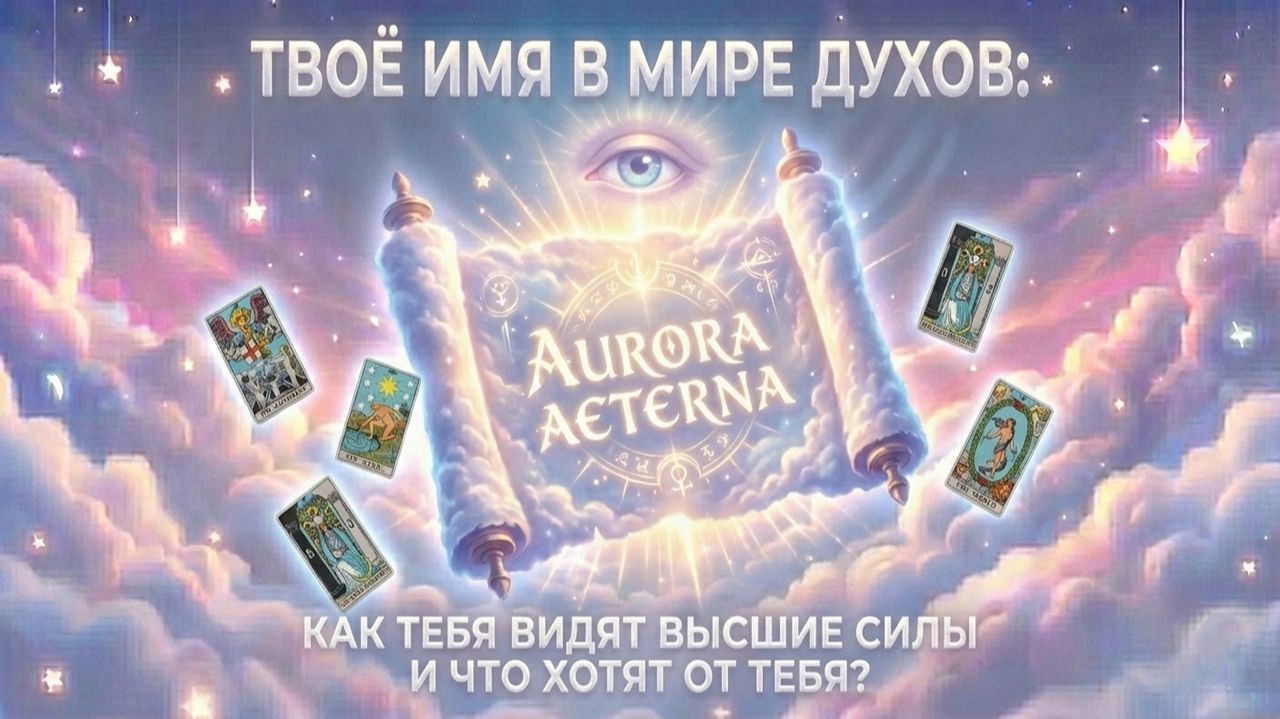 Твоё имя в мире духов: Как тебя видят Высшие Силы и что хотят от тебя? (Вариант 2) 💕 Таро сегодня!