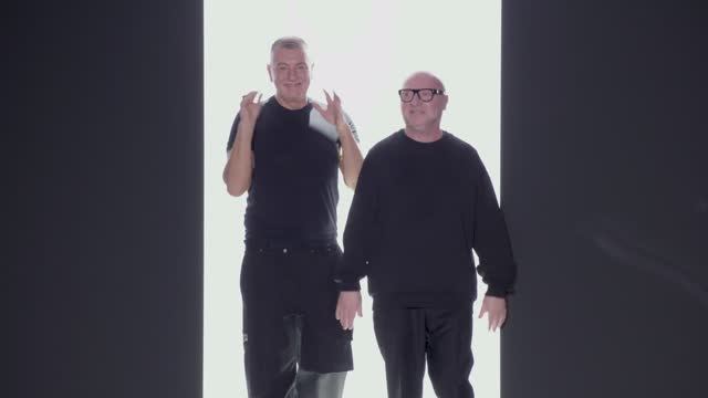 Показ женской коллекции Dolce & Gabbana осень-зима 2023-2024