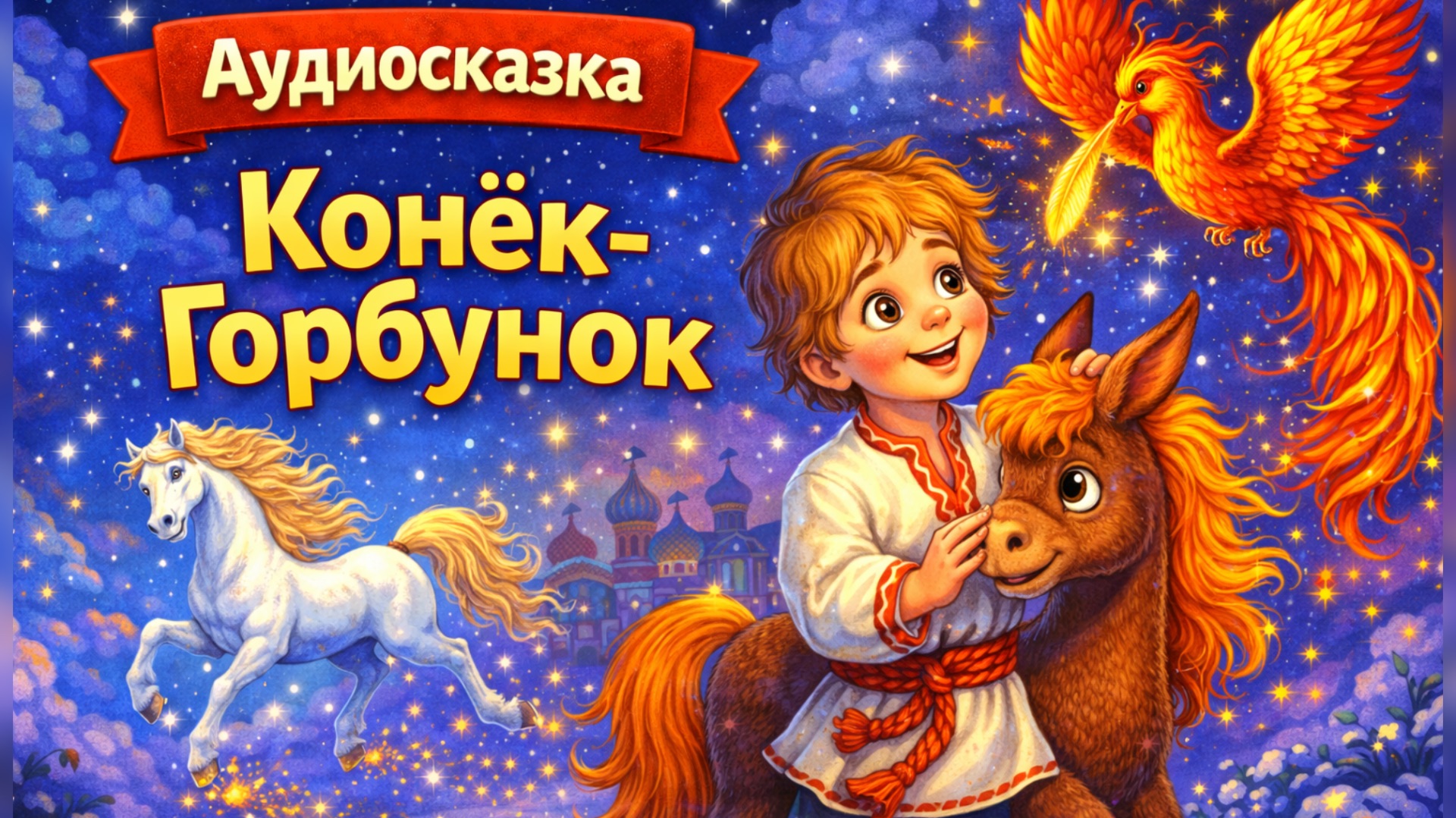 Конёк-Горбунок — аудиосказка для детей | П. П. Ершова