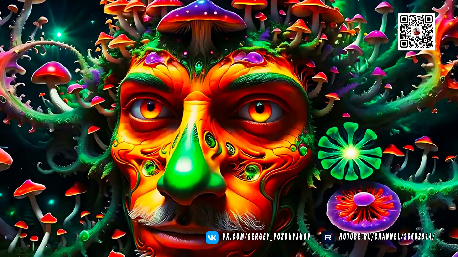 Psychedelic Trance 2026 Магия грибов и галлюцинаций в визуализации #PsyTrance #Music