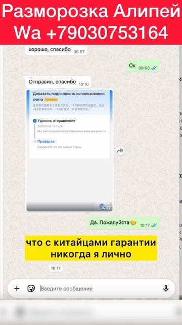 Не отправились документы Алипей КАК ПОМОГЛИ  #алипей #alipay