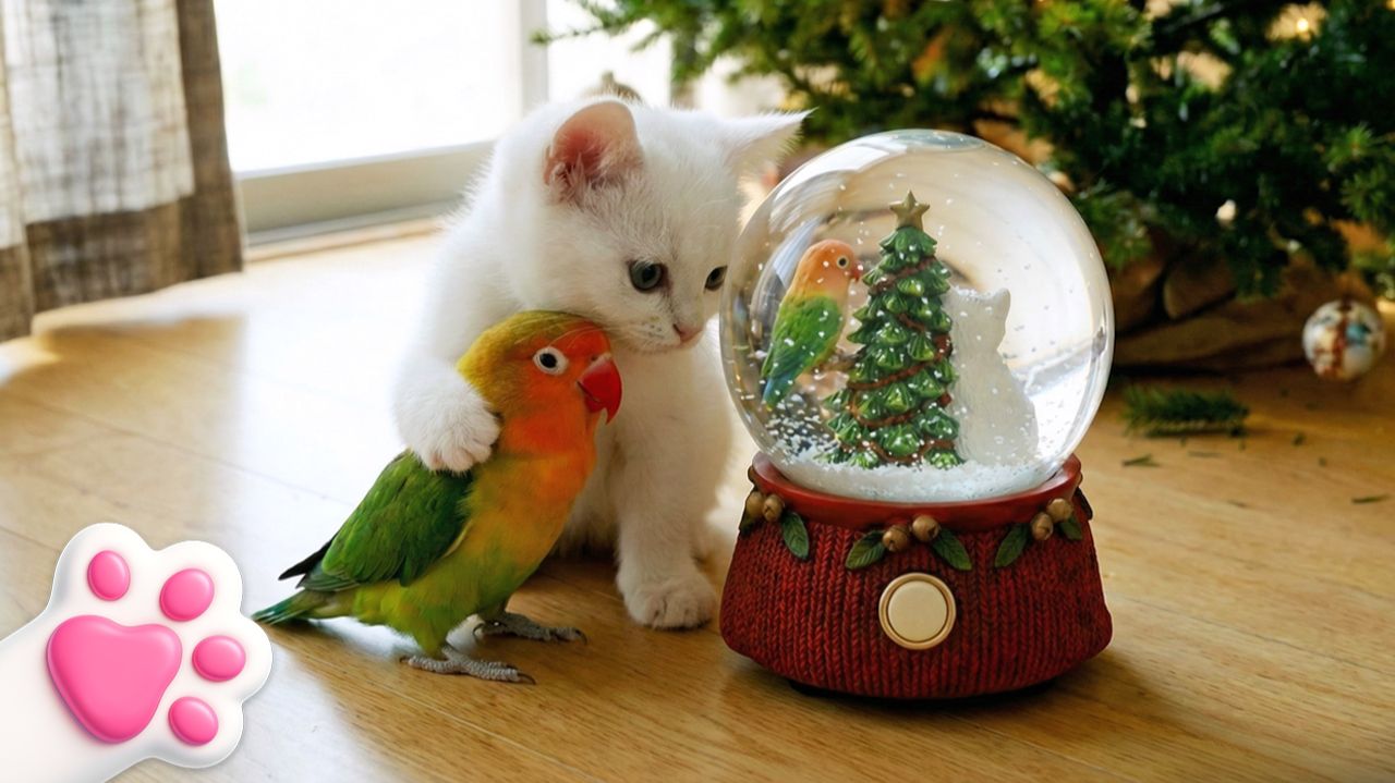 Готовимся к Новому году с котенком Кефиром! Весёлый беспорядок и милые подарки для друзей
