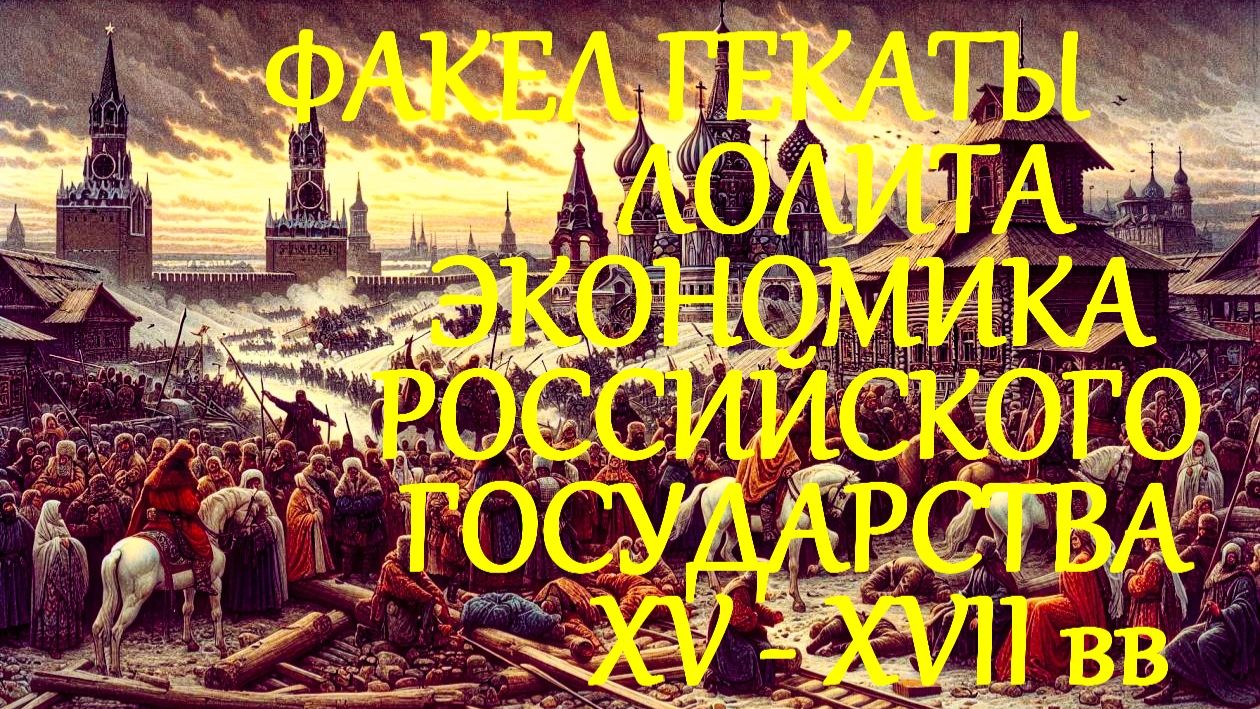 #ЭКОНОМИКА_РОССИЙСКОГО_ГОСУДАРСТВА_XV_XVII_вв#ВУЗ_ЛЕКЦИИ#ФАКЕЛ_ГЕКАТЫ_ЛОЛИТА_МАРТИРОСОВА