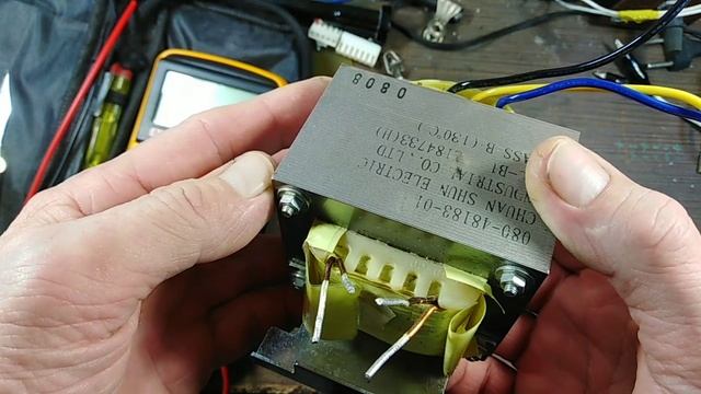 Переделка трансформатора  от ББП для зарядного на АВТО. Часть 1.
