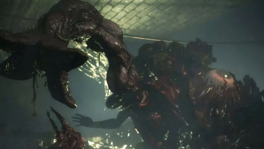 МОНСТРЫ ГИГАНТЫ - РАСЧЛЕНЁНКА ЗОМБАКОВ - МЕРЗКАЯ КАНАЛИЗАЦИЯ резидент 2 ремейк - прохождение(14 сер)