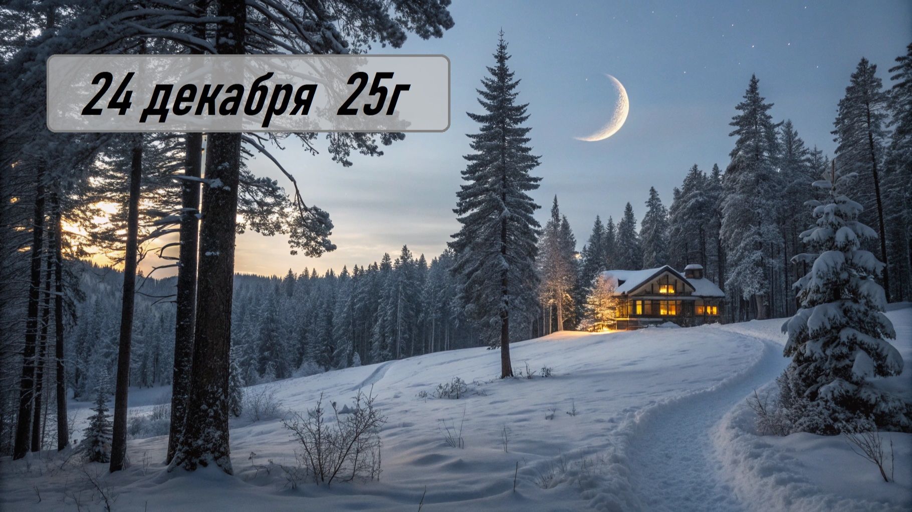 ГОРОСКОП  24 декабря  25г