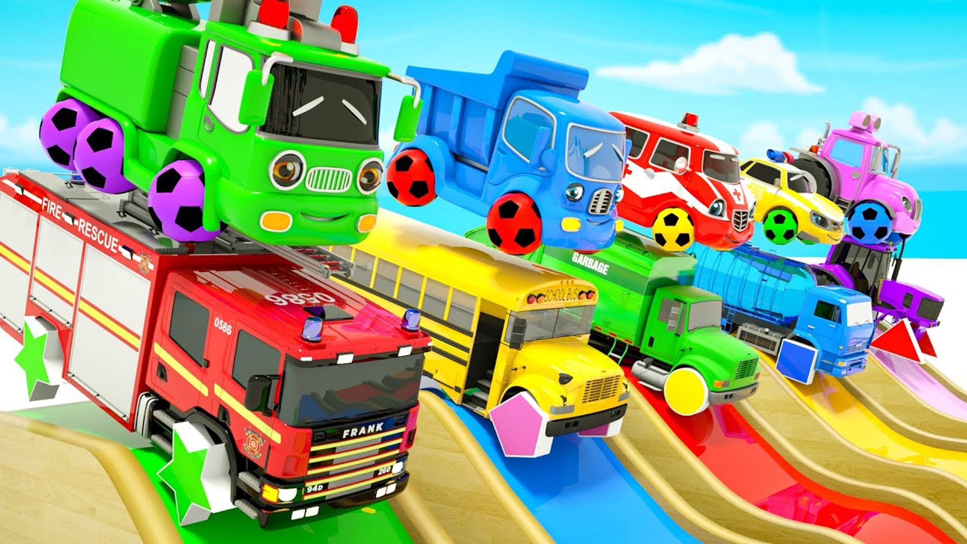 Мультяшки про машинки для детей и малышей #11