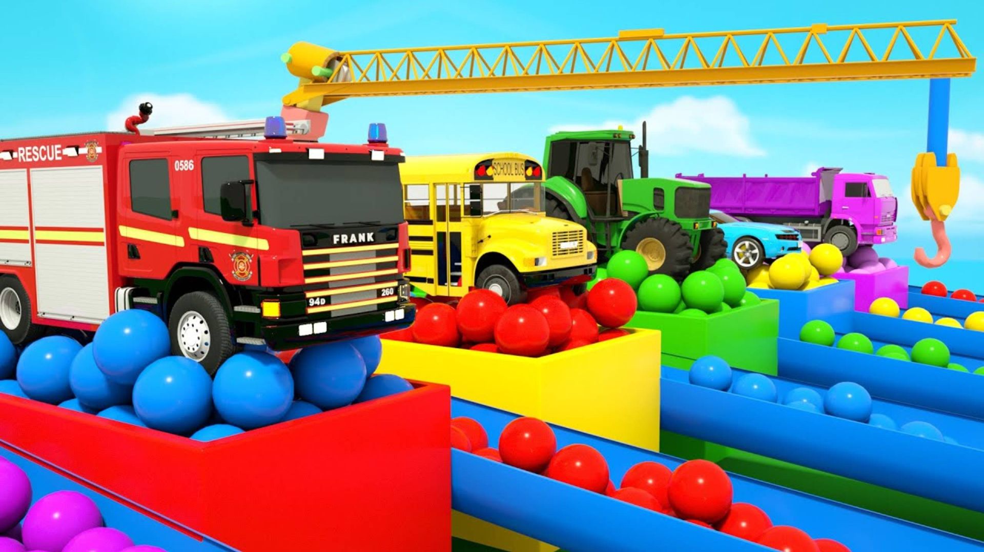 Мультяшки про машинки для детей и малышей #7