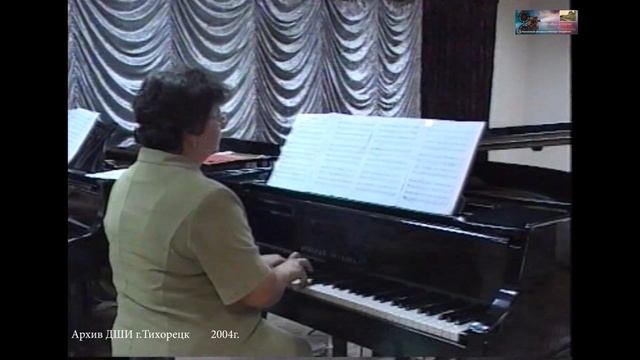 2004 КОНЦЕРТ К ДНЮ МУЗЫКИ ДЕНЬ УЧИТЕЛЯ г.Тихорецк