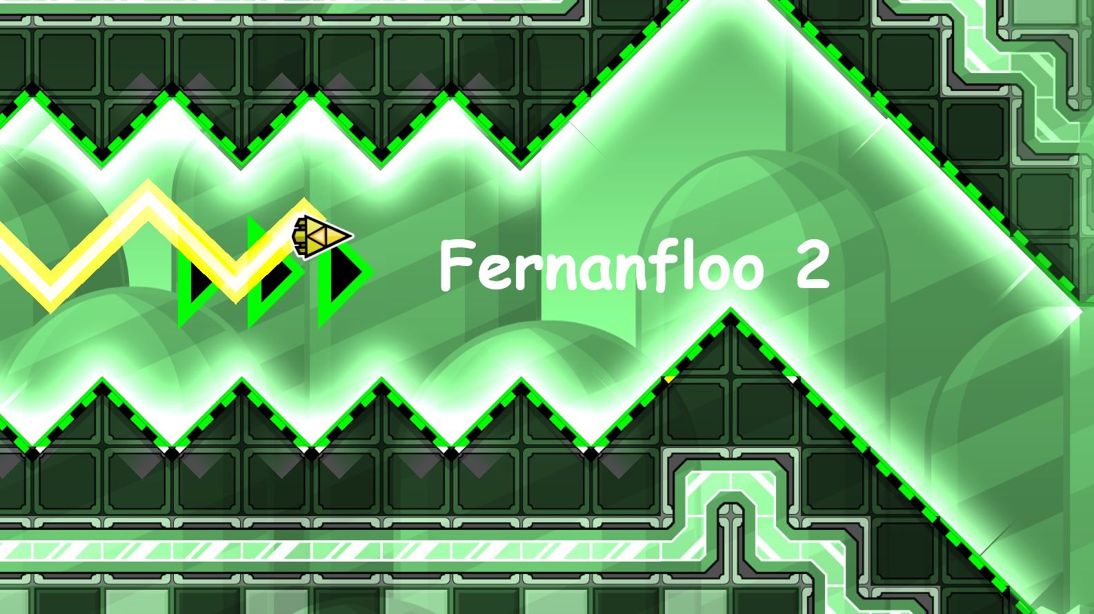 Прохождение Fernanfloo 2 | Geometry Dash