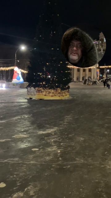 Новогодняя ЁЛКА в городе Вольске, Саратовской области