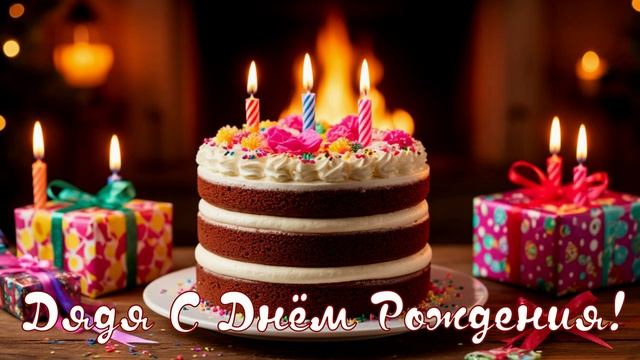 Дядя с Днём Рождения