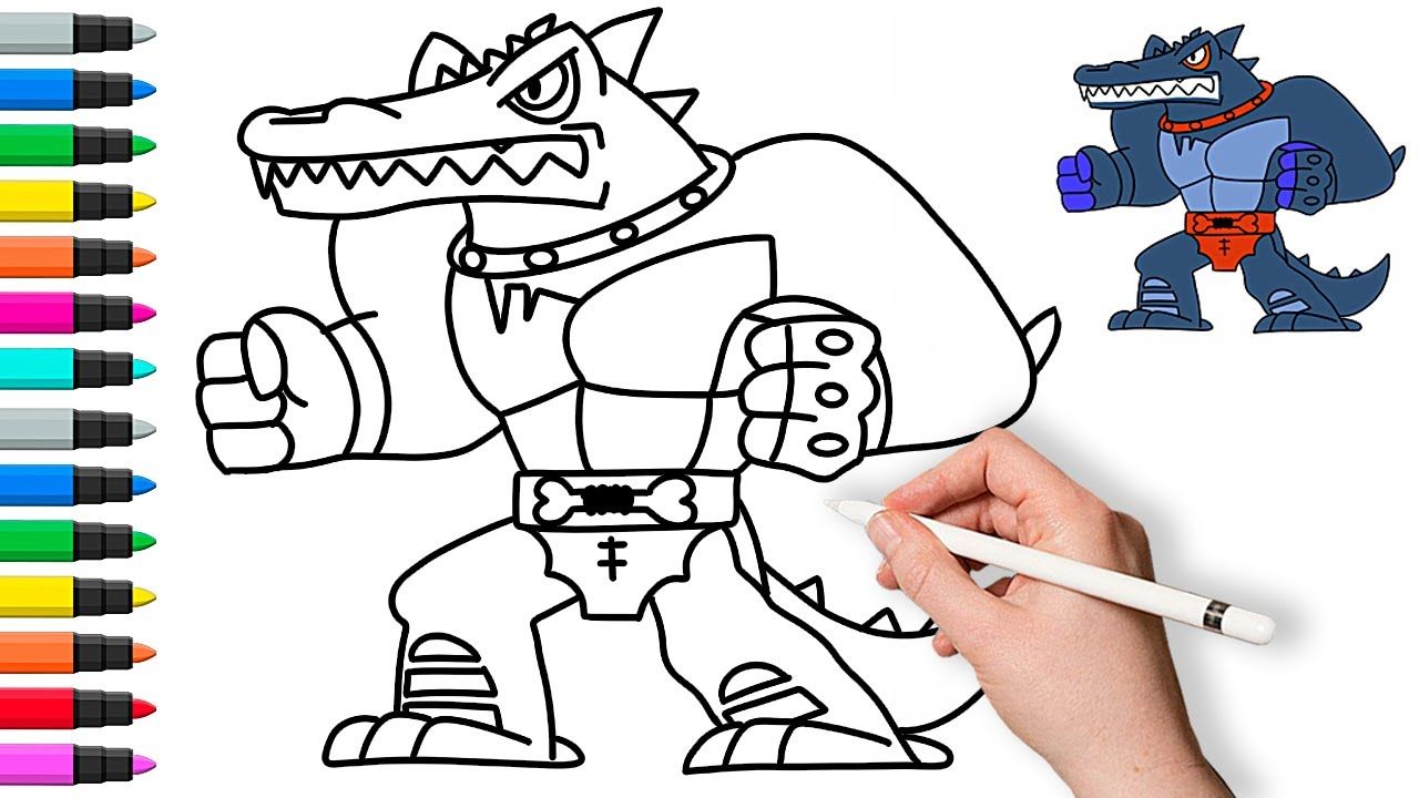 Как нарисовать Гу Джит Зу | Рисование и раскраски для детей