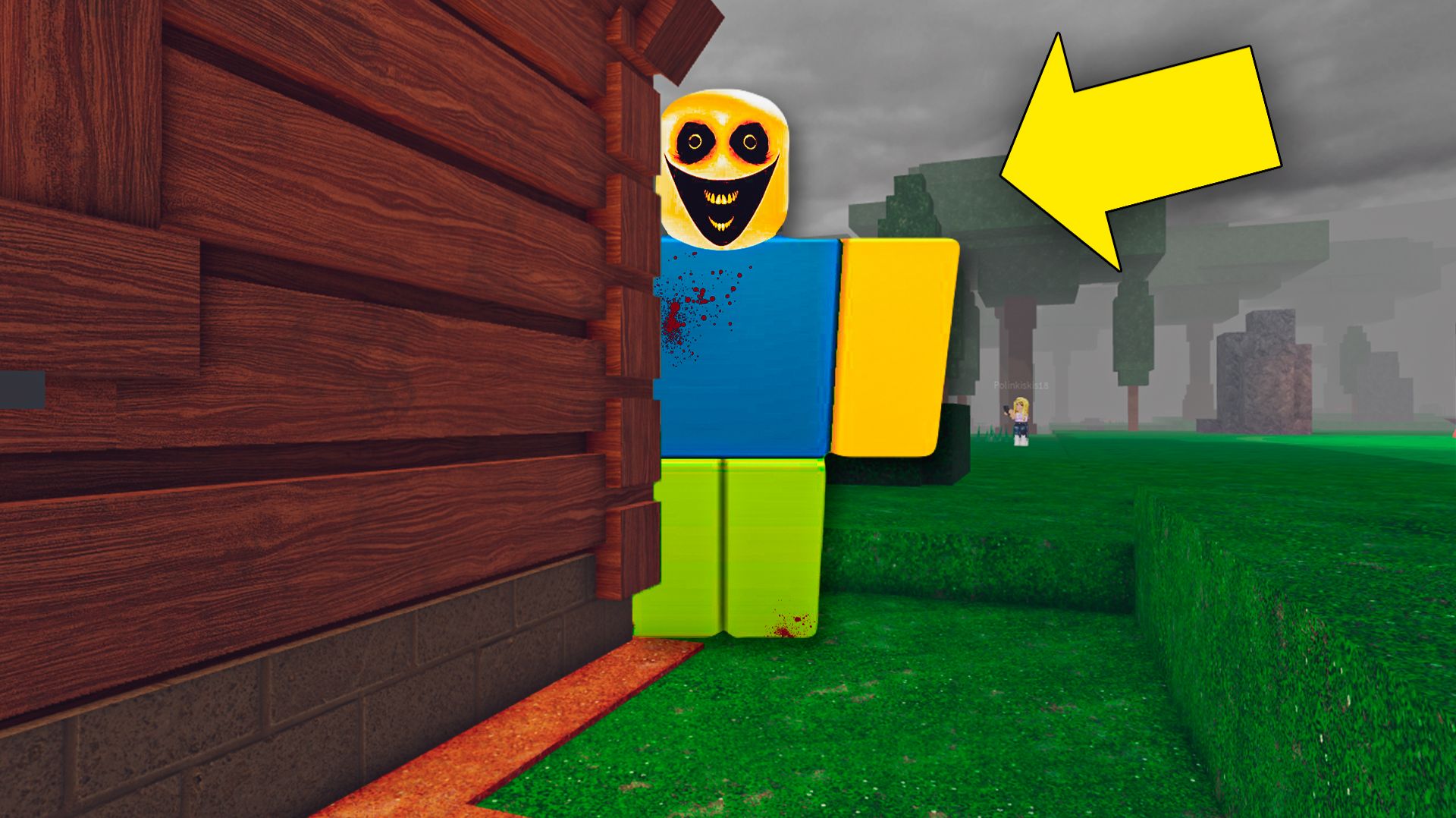 Этот Игрок Наблюдает за Вами во Время Игры в BROOKHAVEN…