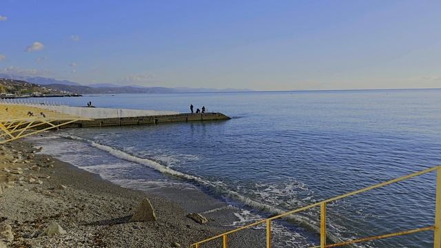 Алушта. Центральная набережная. 29 октября 2025 г.