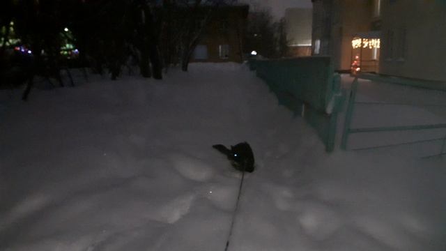 Темно на улице.