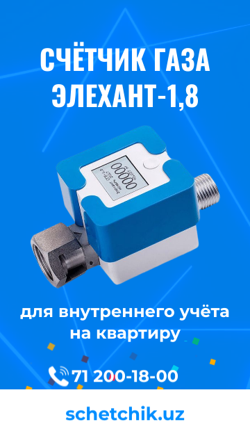 Счётчик газа Элехант-1,8