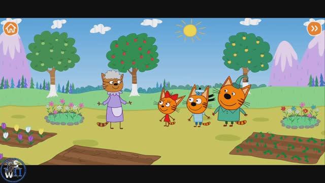 Три кота: У бабушки!