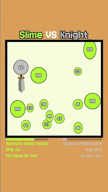 Slime VS Knight! ⚔️