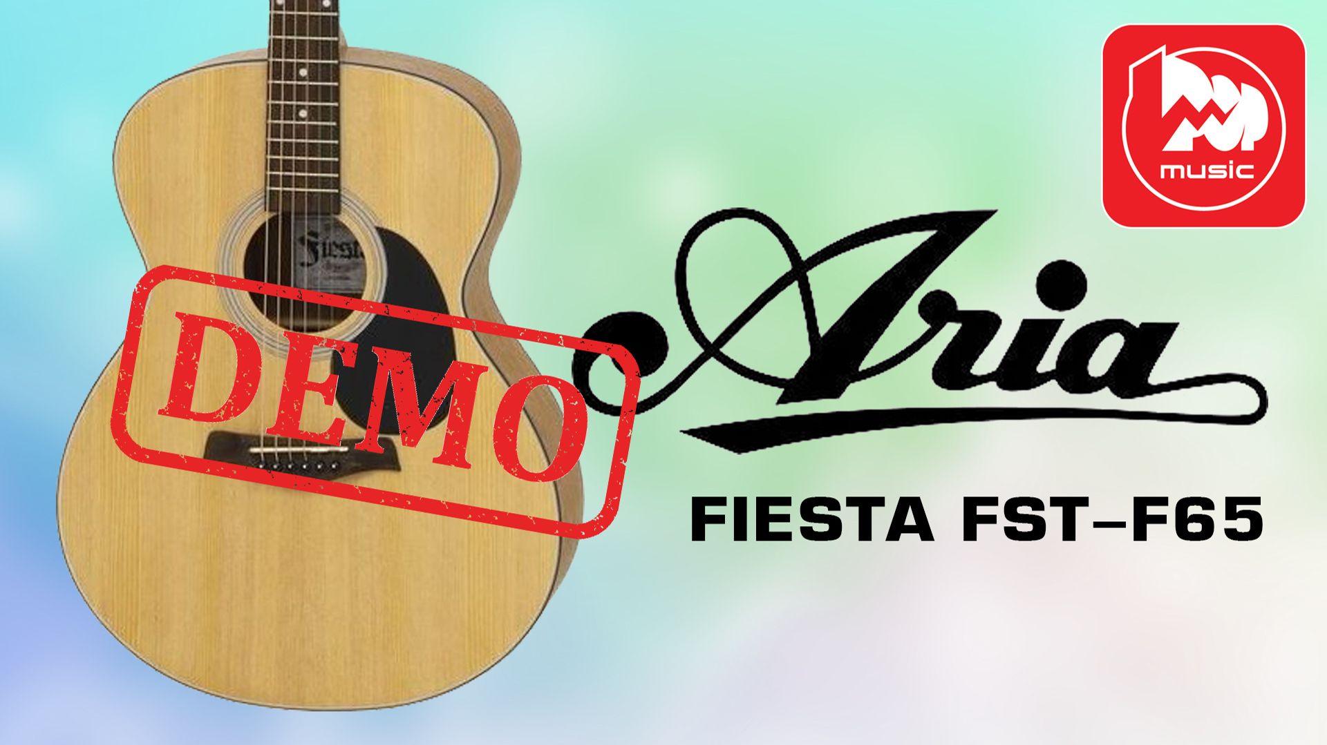 Акустическая гитара ARIA FIESTA FST-F65 N - краткая демонстрация звучания