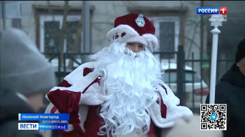 Дворовую елку провели для жителей Сормовского района