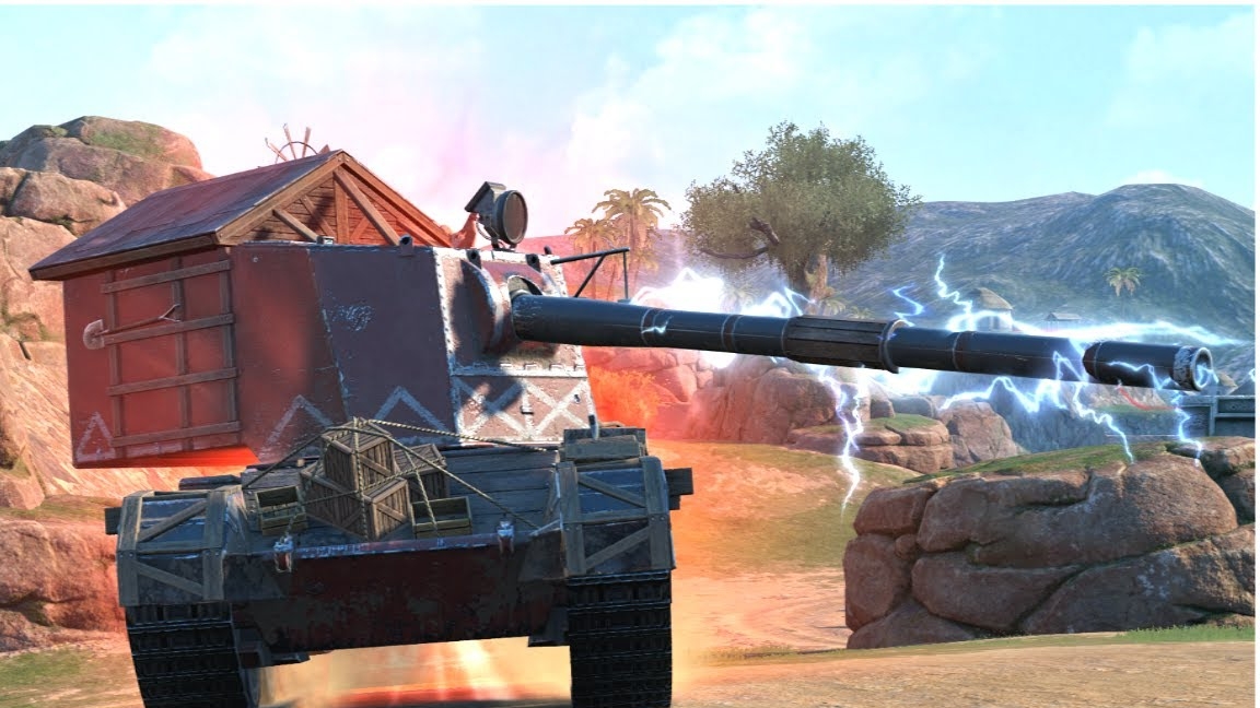 Гайд на FV4005 в tanks blitz для среднего игрока! #танки#миртанков#танкиблиц#гайд#фв4005