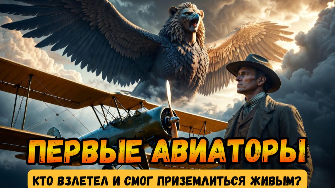 Первые авиаторы: история о том, как люди покорили небо и изменили мир ✈️🌙