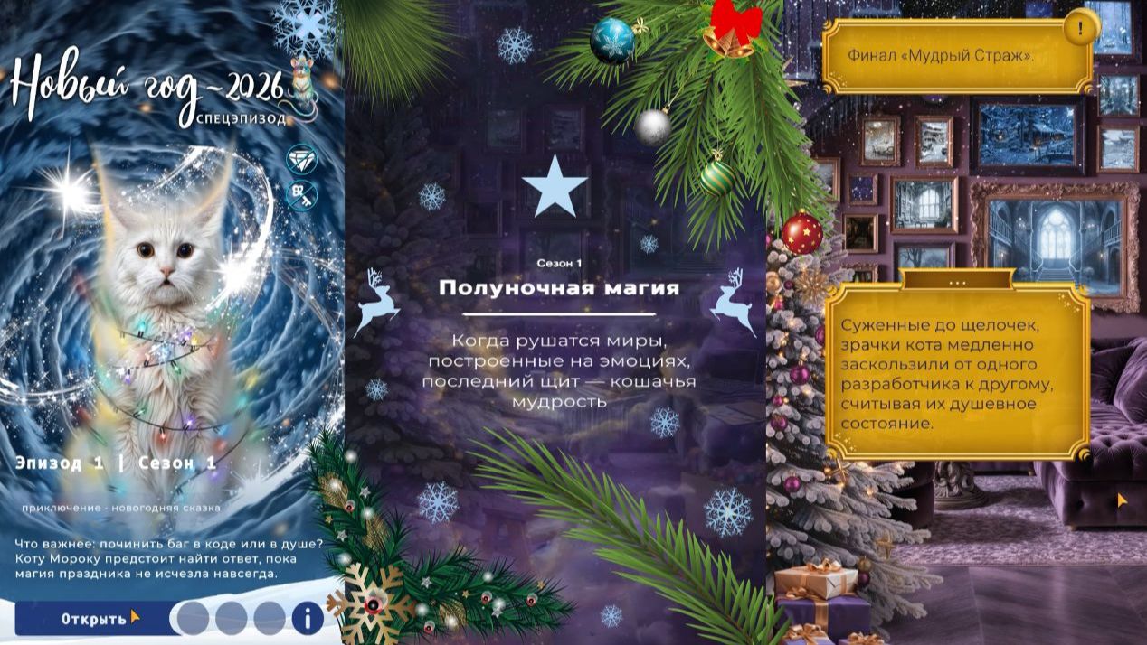 Спец эпизод / 1 сезон / 1 эпизод / Новый год - 2026 / Полуночная магия / 💎