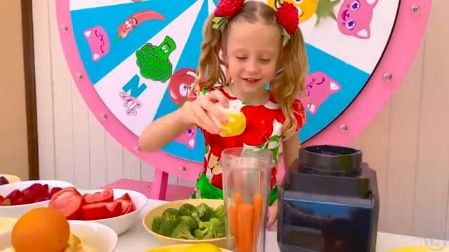 Здоровое питание , Настя м папа рассказывают как нужно питаться