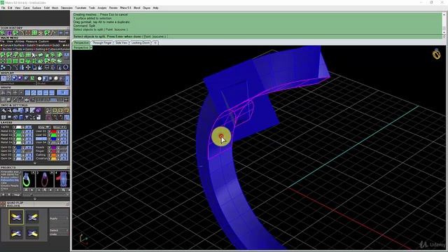 17 -Cabouchon Ring split shank