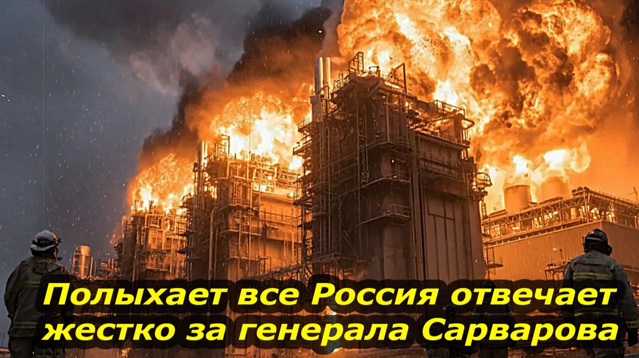 Полыхает все  |  Россия отвечает жестко за генерала Сарварова