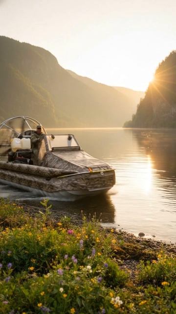 Для аэролодок «Берег» не существует границ сезонов